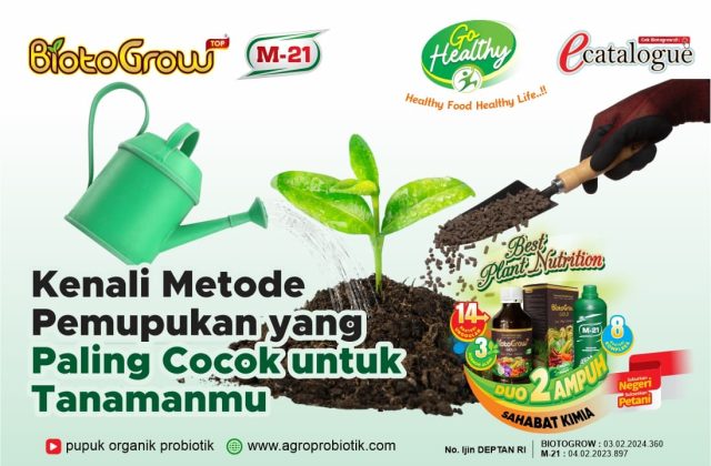 Kenali Metode Pemupukan Yang Paling Cocok Untuk Tanamanmu